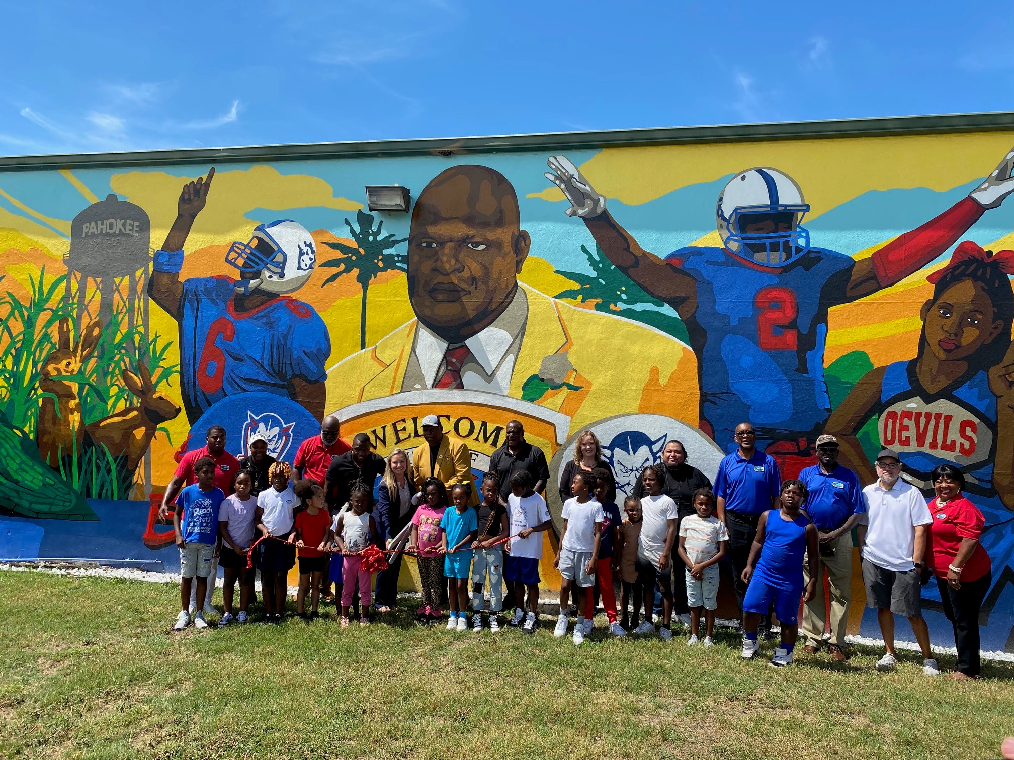 Children's Services Council | CSC News: Pahokee mural unveiling with ...